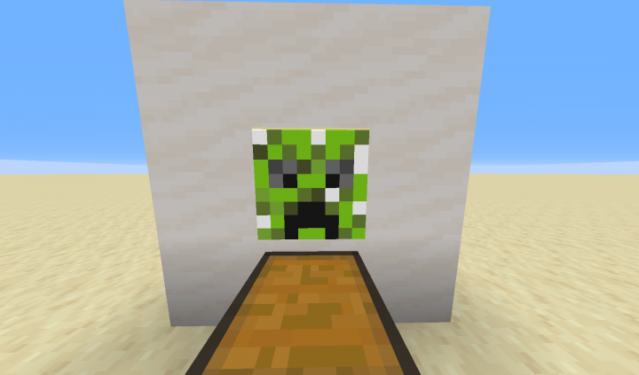 Custom Creeper Painting Minecraft Map