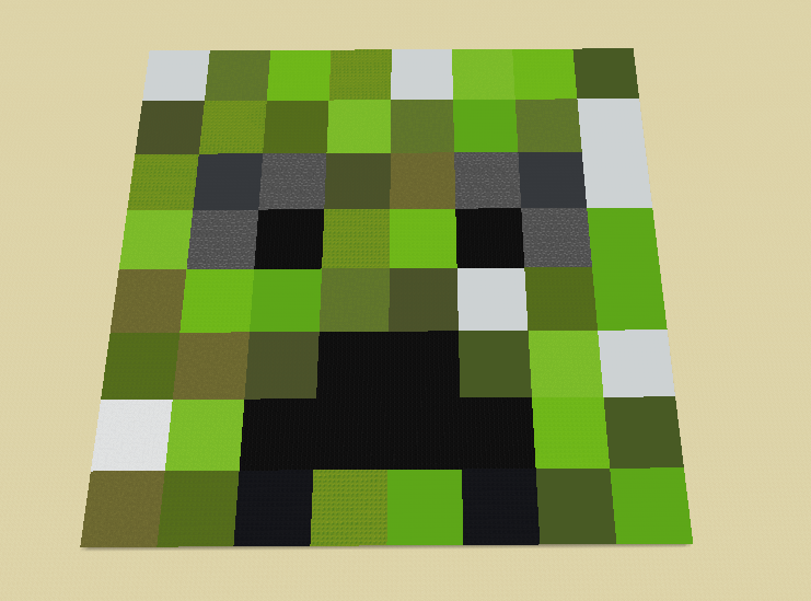 Custom Creeper Painting Minecraft Map