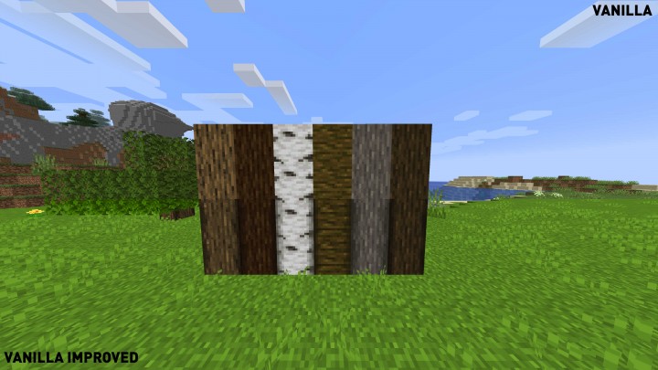 Vanilla Improved Minecraft Texture Pack