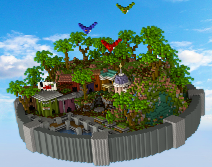 Italian Hub [101 x 101] Minecraft Map