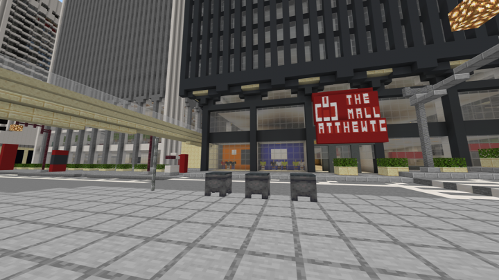 World trade center 1:1 scale replica, the night before 9/11 Minecraft Map