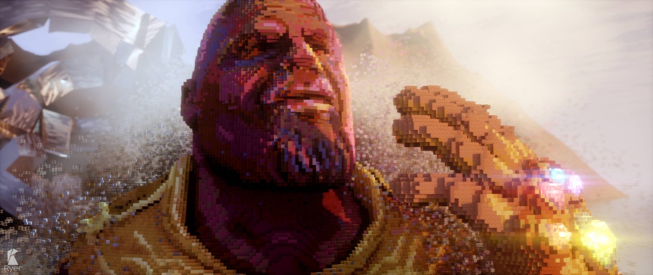 Thanos Disintegration Minecraft Map