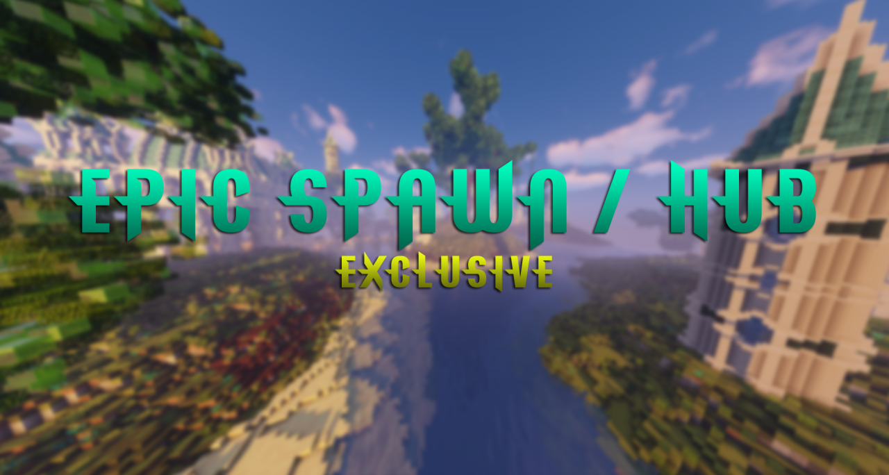 Epic Spawn / Hub - AliensBuilds 🏛️ Minecraft Map