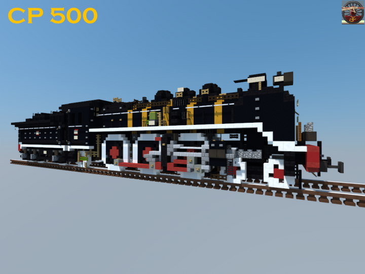 The FASTEST Portuguese Steam Locomotive by Jf Minecraft Map