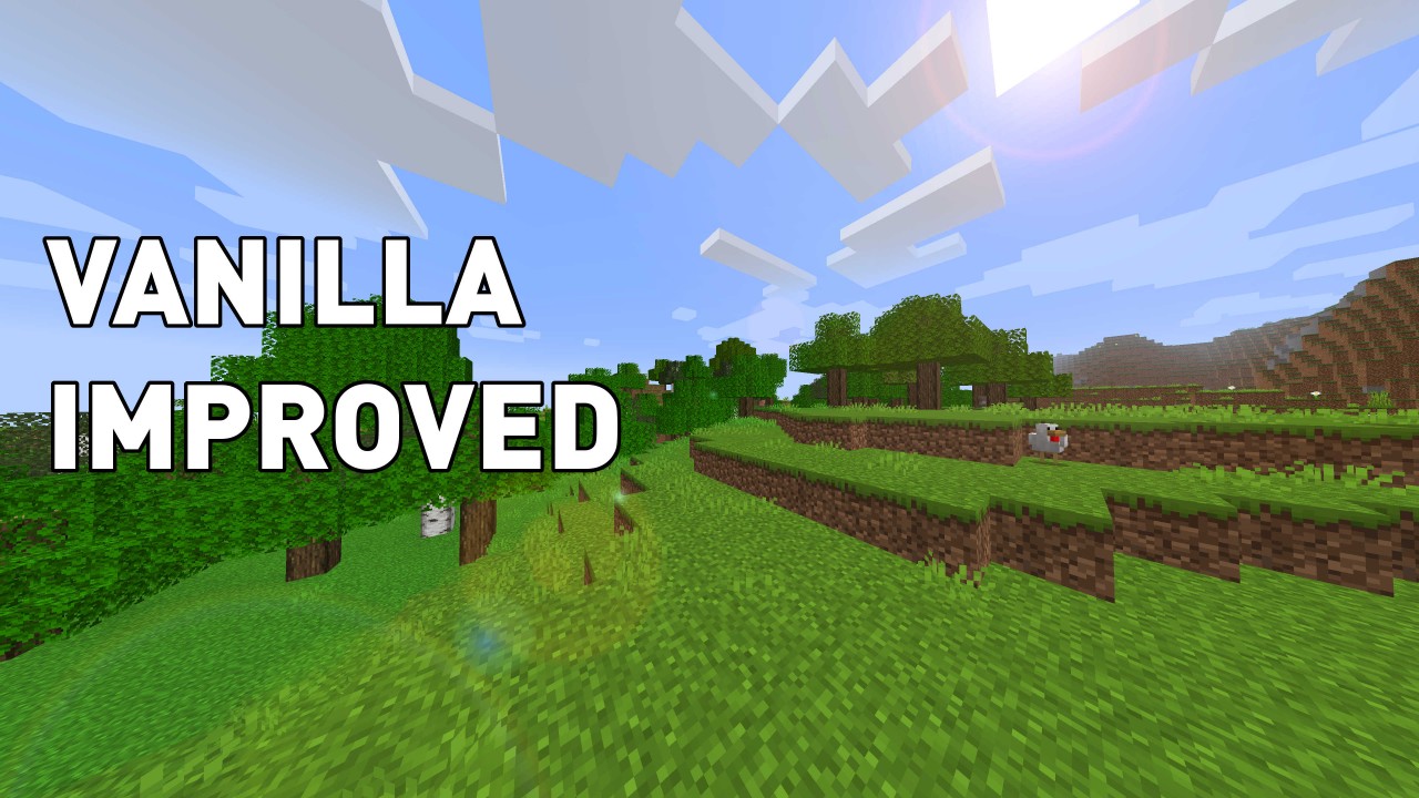 Vanilla Improved Minecraft Texture Pack