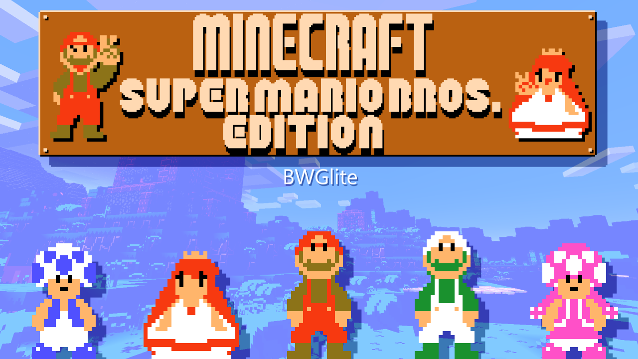Minecraft - Super Mario Bros. Edition 1.15 Minecraft Texture Pack