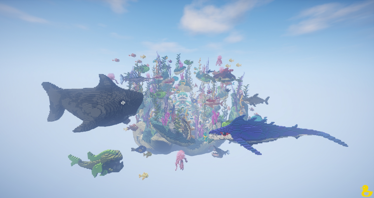 Aqua Minerale Spawn Minecraft Map