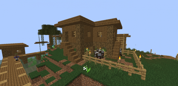 Swamp Village Minecraft Map