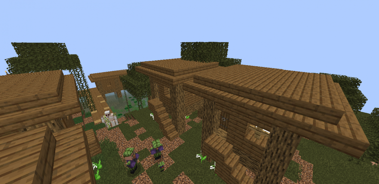 Swamp Village Minecraft Map