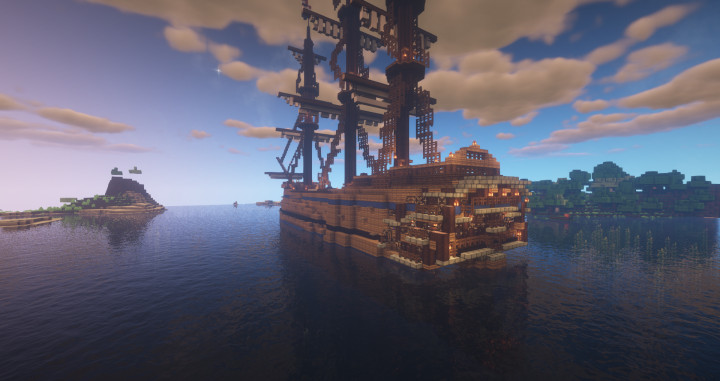 The Autumn trade ship Minecraft Map