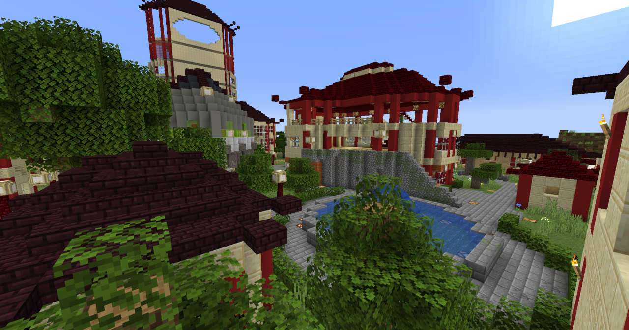 Infinity Dark Spawn Minecraft Map