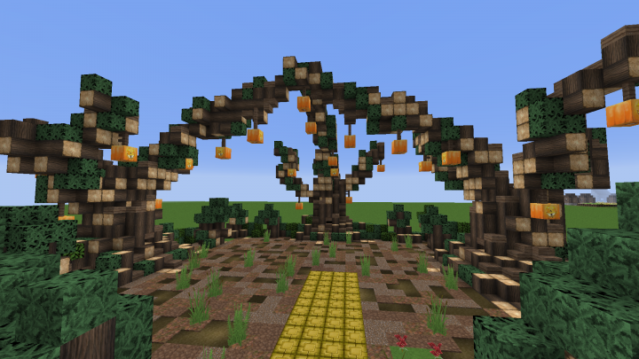 Emerald City Wizard of OZ Minecraft Map