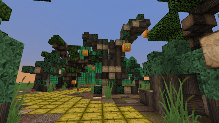 Emerald City Wizard of OZ Minecraft Map