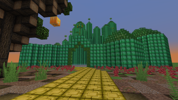 Emerald City Wizard of OZ Minecraft Map
