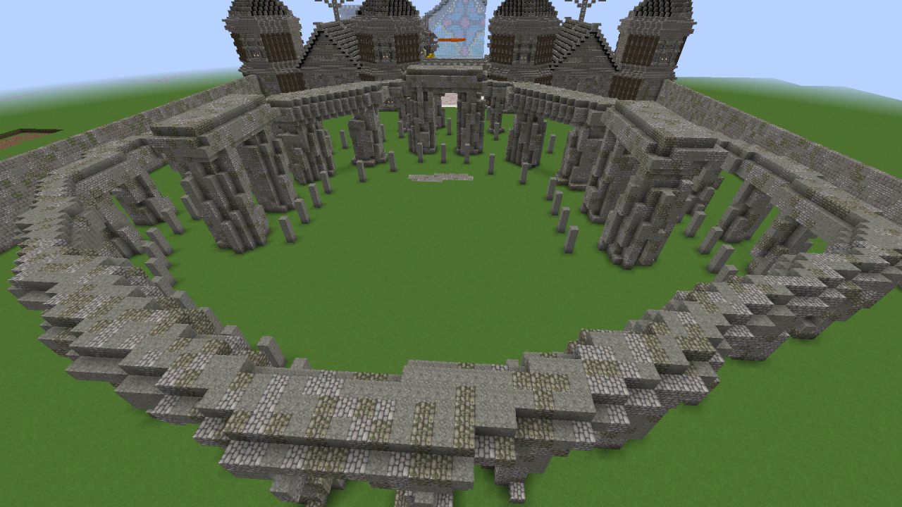 Castle Project with Stonehenge Minecraft Map