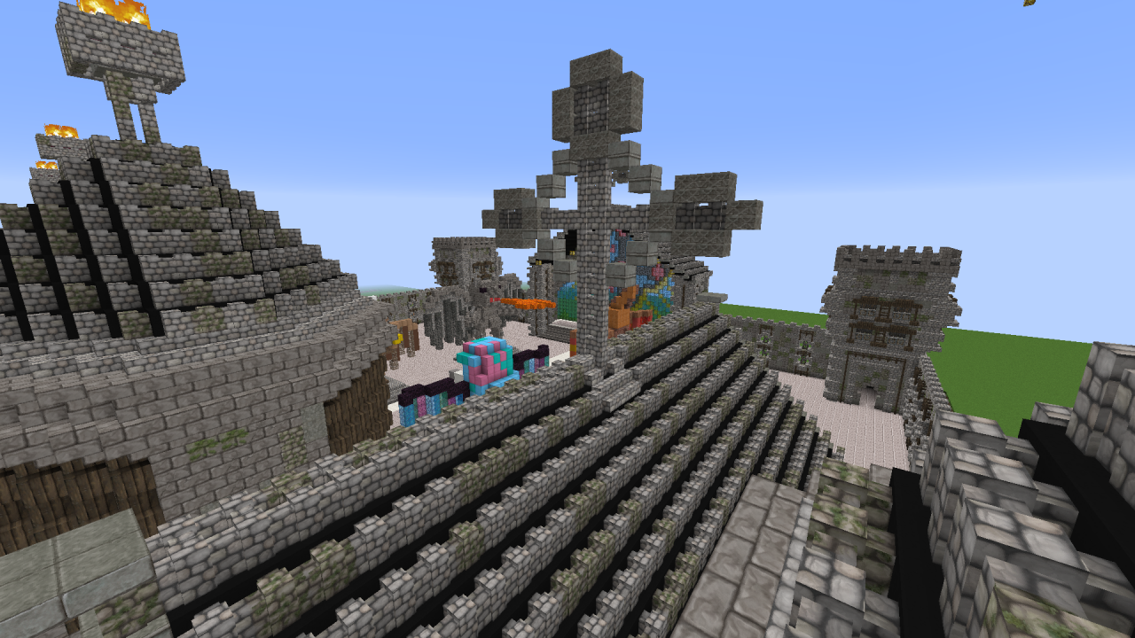 Castle Project with Stonehenge Minecraft Map