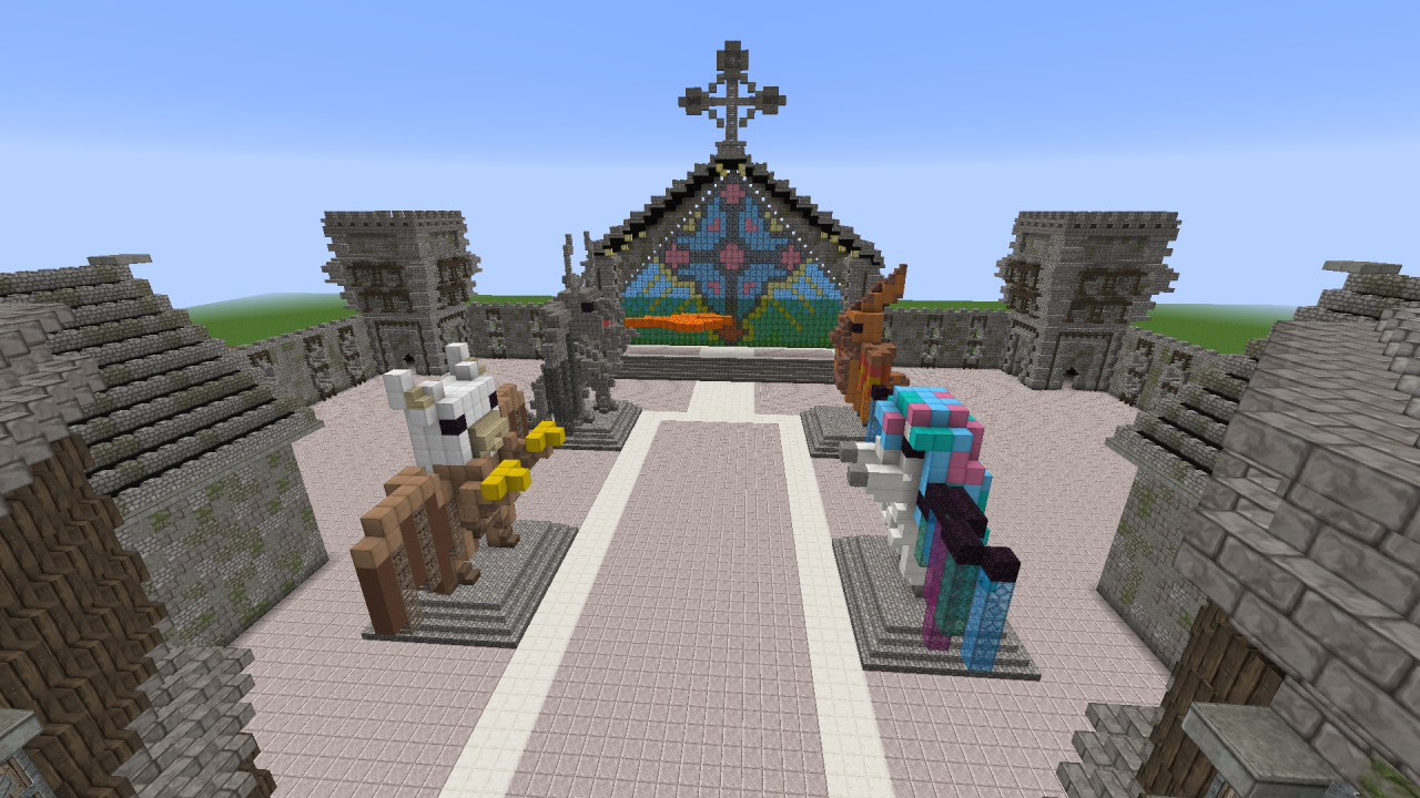 Castle Project with Stonehenge Minecraft Map