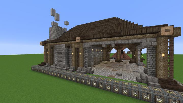 Blacksmith Shop Minecraft Map