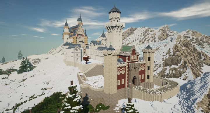 Neuschwanstein Castle Minecraft Map