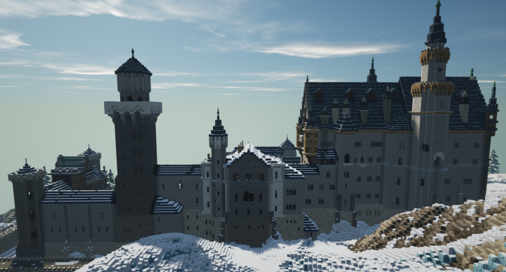 Neuschwanstein Castle Minecraft Map
