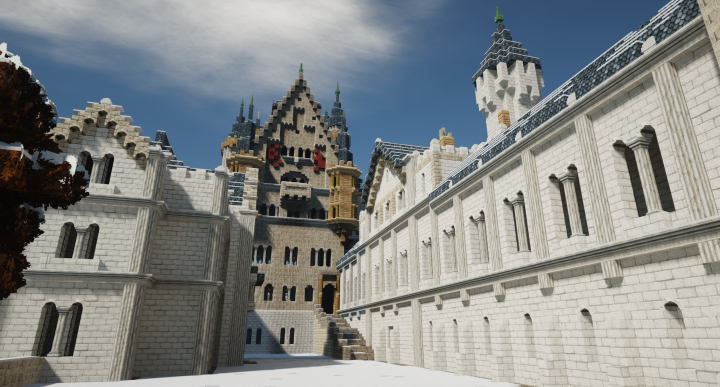 Neuschwanstein Castle Minecraft Map