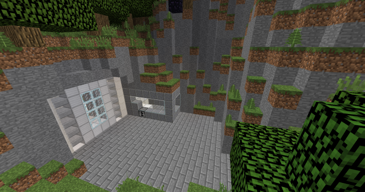 Bunker with mods. Minecraft Map