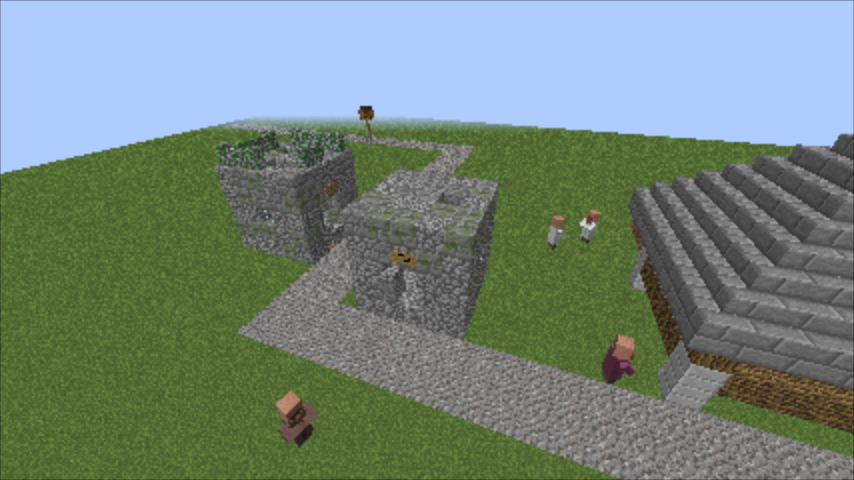 Old Improved Village Minecraft Map