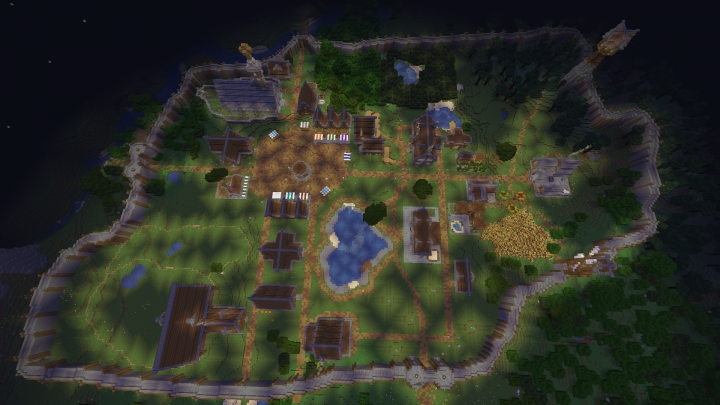 Roleplay Village Minecraft Map