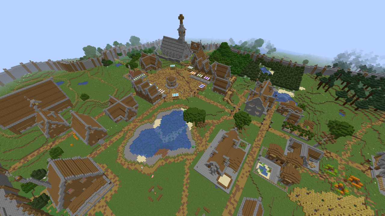 Roleplay Village Minecraft Map