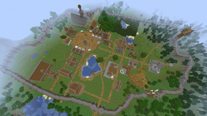 Roleplay Village Minecraft Map