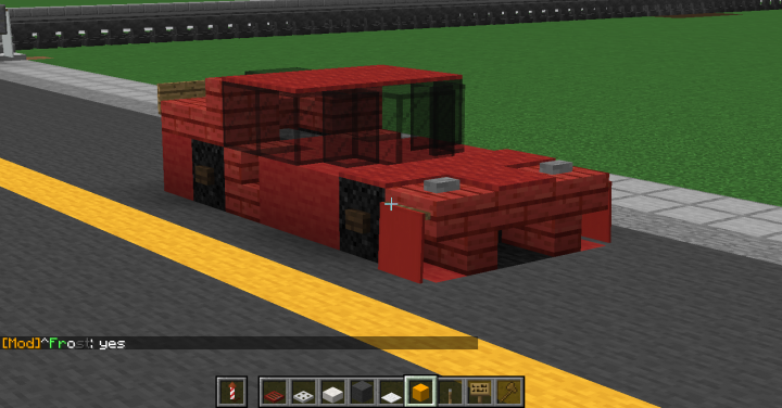 corvette c8 1.5:1 scale Minecraft Map