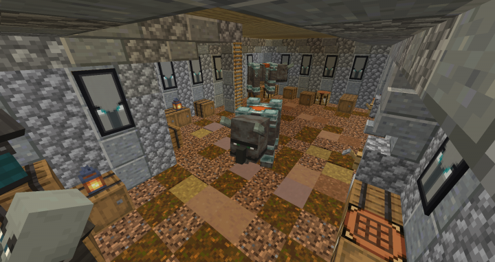 Map "Pillager Mansion:Taiga" Minecraft Map