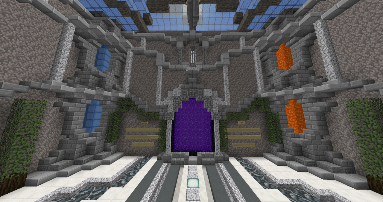 Server Spawn or Hub ; RENOVATED Minecraft Map