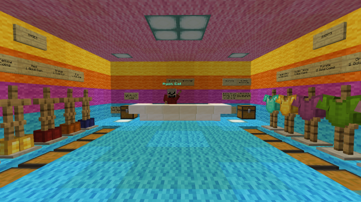 Find The Button 3: World of Color Minecraft Map