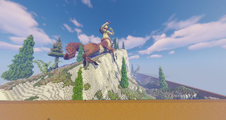 Female Centaur Minecraft Map