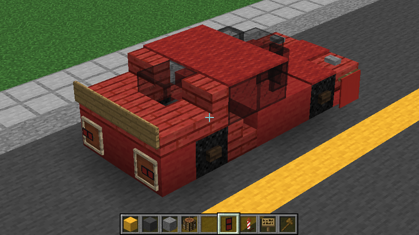 corvette c8 1.5:1 scale Minecraft Map