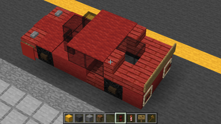 corvette c8 1.5:1 scale Minecraft Map