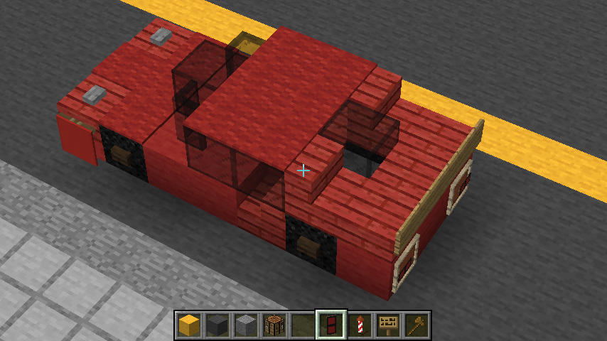 corvette c8 1.5:1 scale Minecraft Map