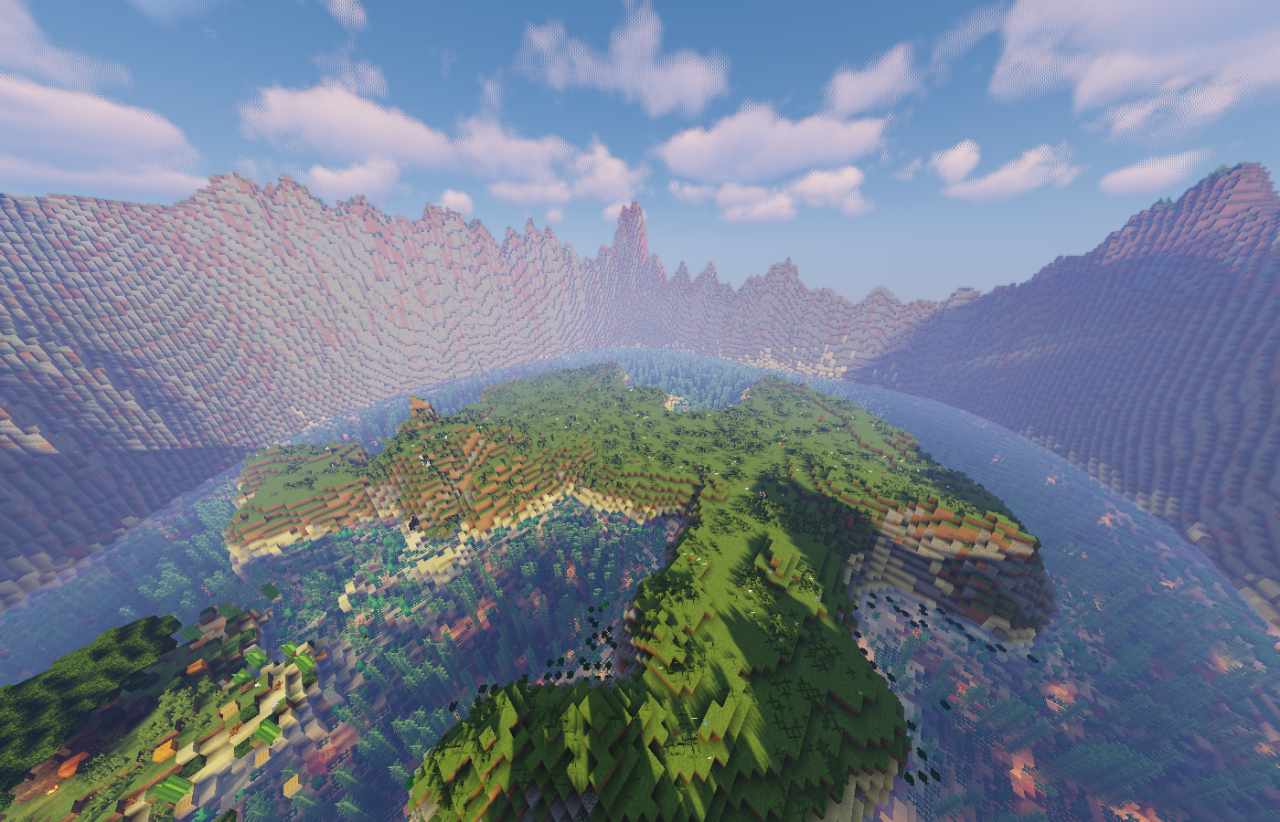 Server Hub Template Minecraft Map