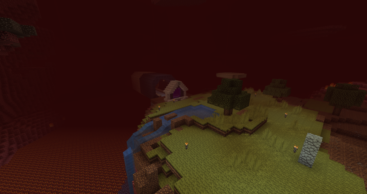 Server spawn area Minecraft Map