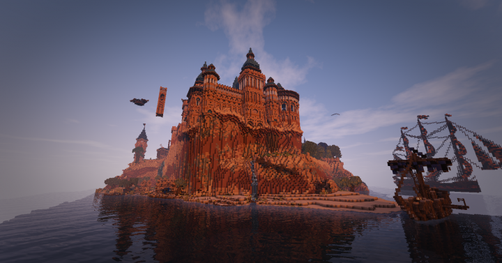 SandStone palace [Side Project] Minecraft Map