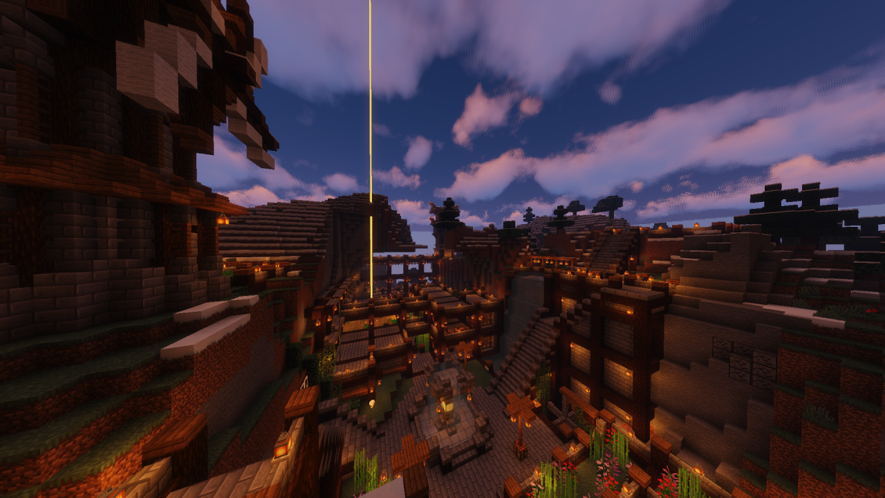 Mountain City Minecraft Map