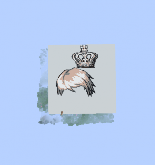 Colorless Pixel Art of Byakuya Togami Minecraft Map