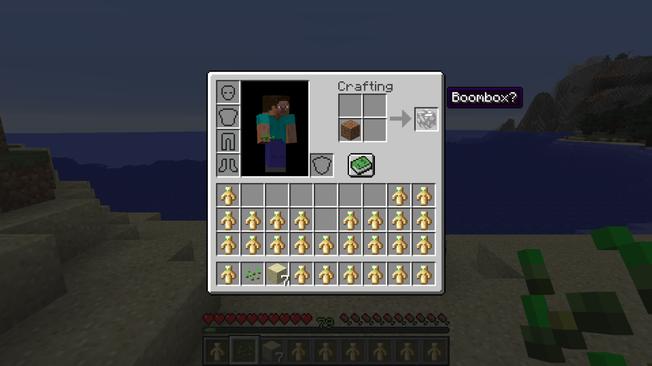 boombox from the beest minecraft music Minecraft Mod