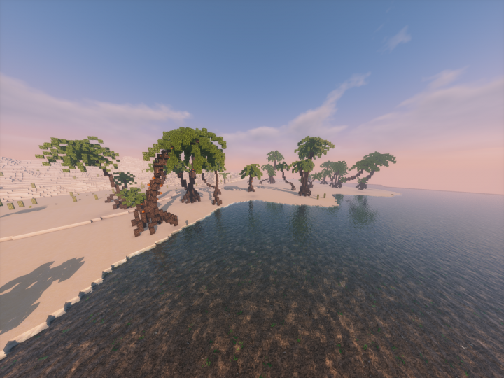 4k * 4k Survival Friendly 19 biome Free to Use Custom Terrain Minecraft Map