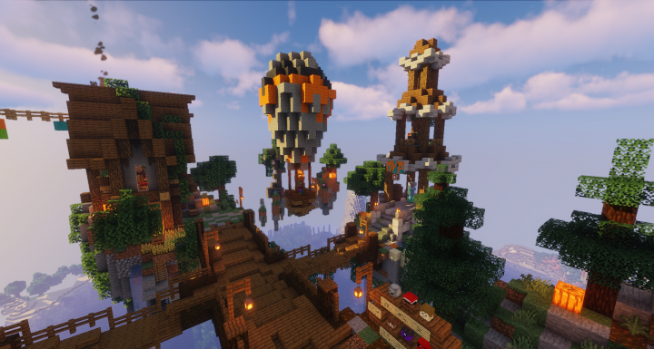 Survival Server Spawn Minecraft Map