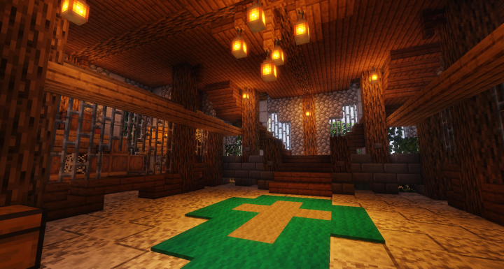 Survival Server Spawn Minecraft Map