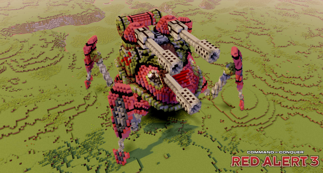KDB-5 Sickle | C&C Red Alert 3 Minecraft Map