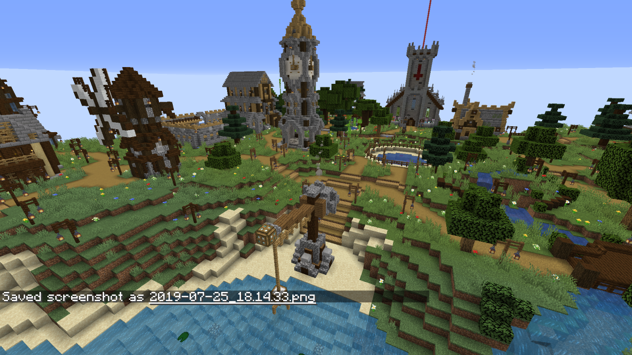 Minecraft full survival server overview! Minecraft Map