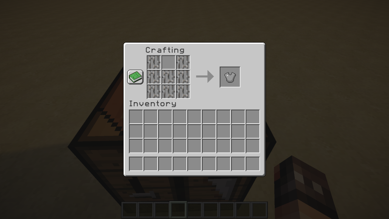 Craftable Chain Armour Minecraft Data Pack